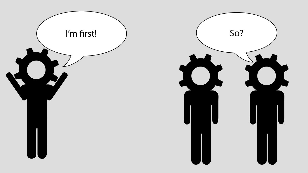 Stop trying to be first - Self | Analyze Society | Statistical Analysis ...